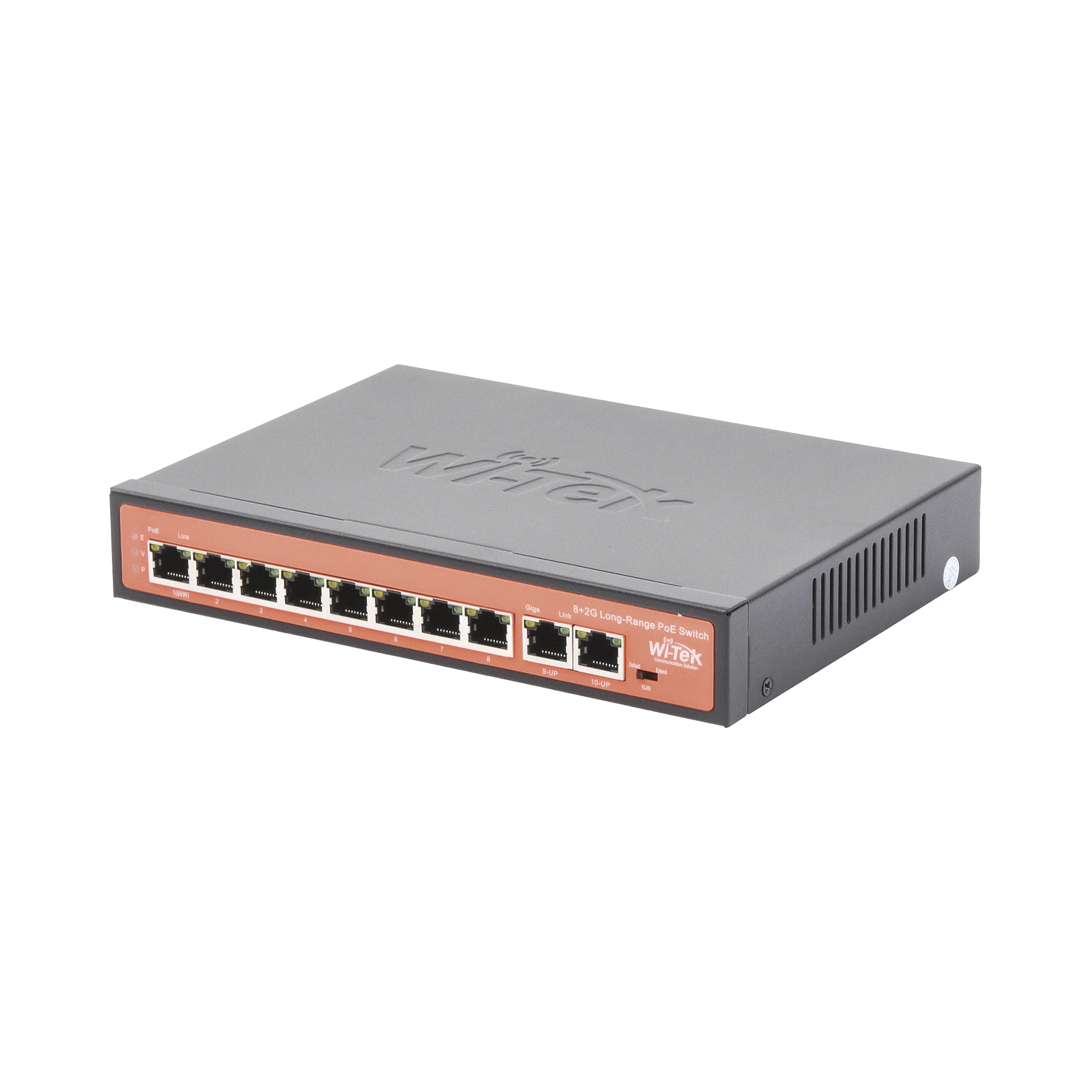Switch PoE (802.3af/at/bt) / No administrable de largo alcance / Hasta ...